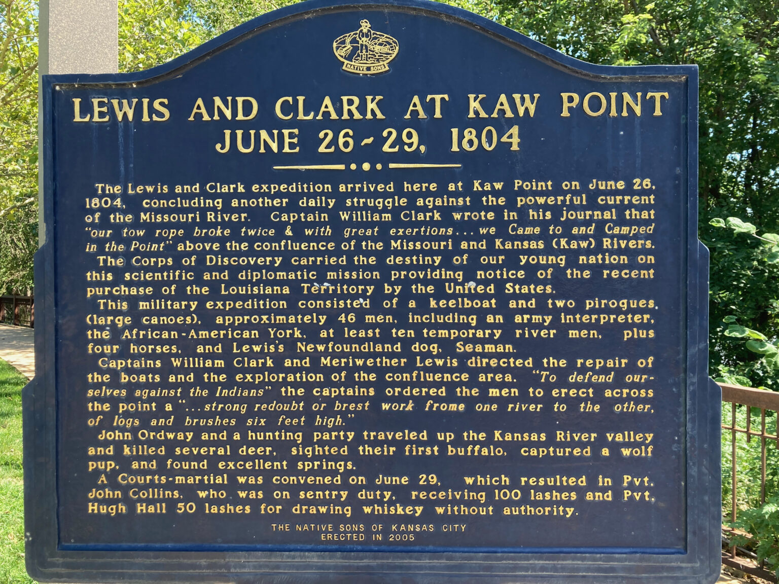 Lewis & Clark – Kaw Point Park